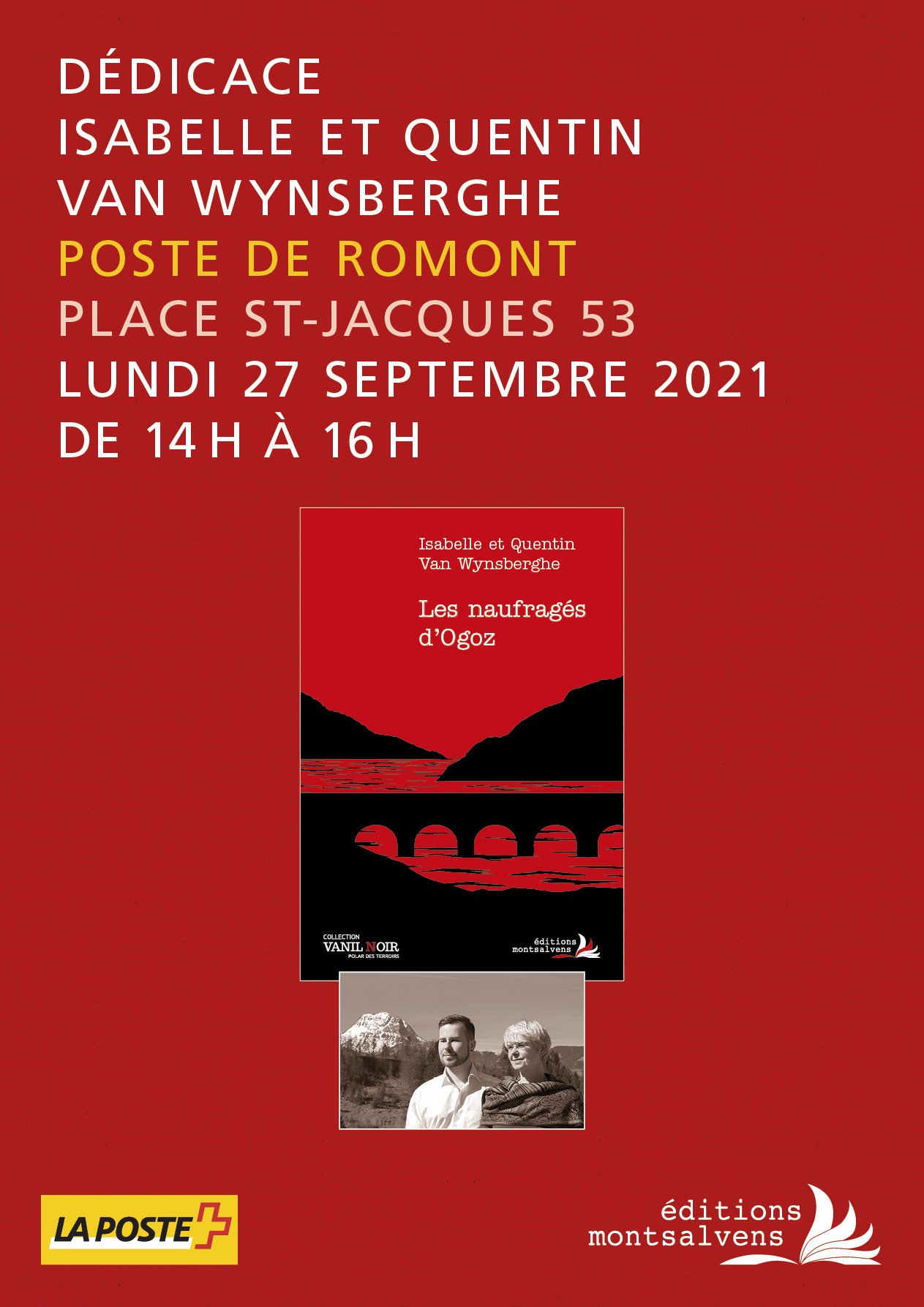 Dédicace Isabelle et Quentin Van Wynsberghe à Romont • Editions ...
